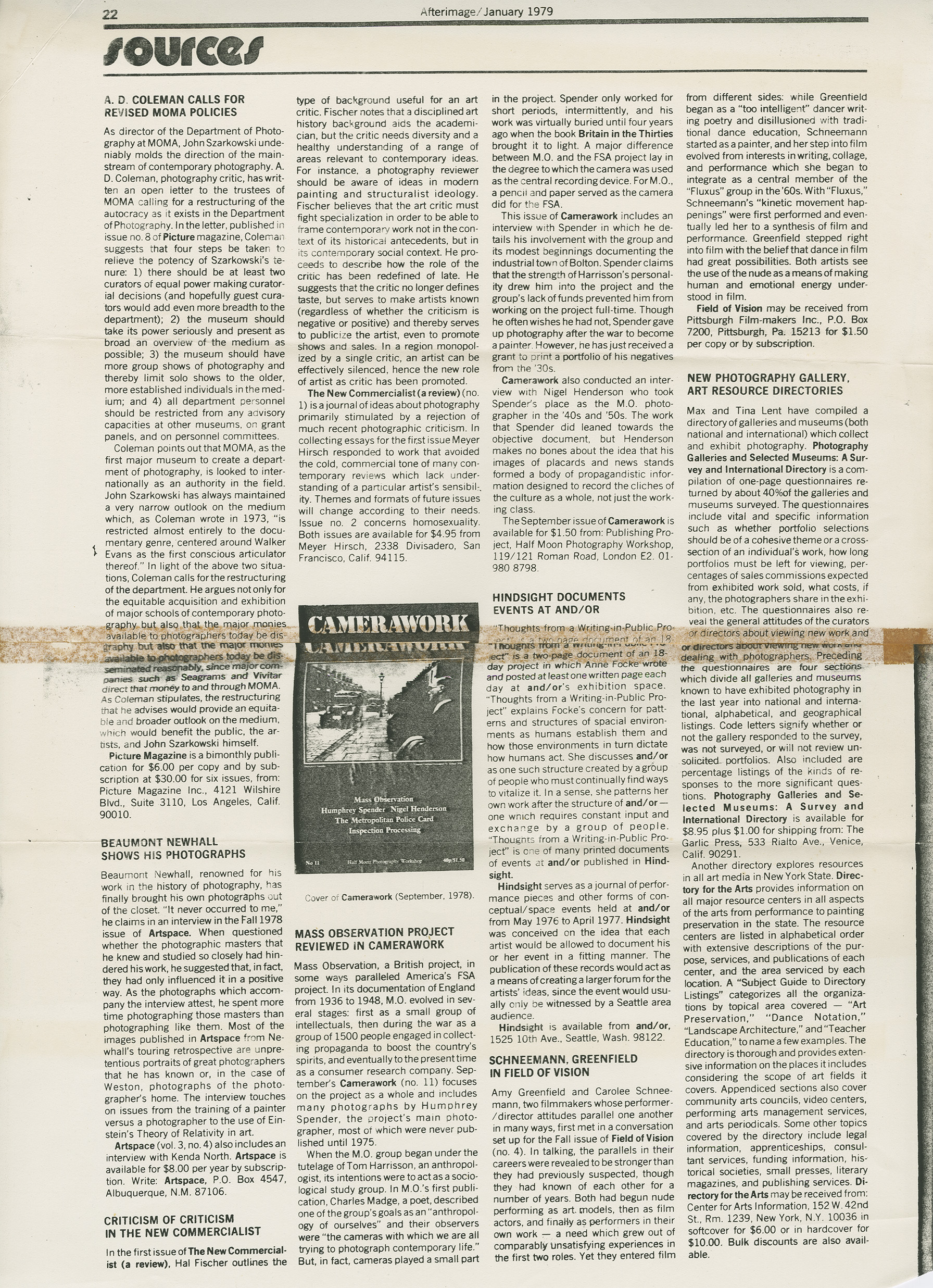 Mass Observation: The Worktown Project - Humphrey Spender